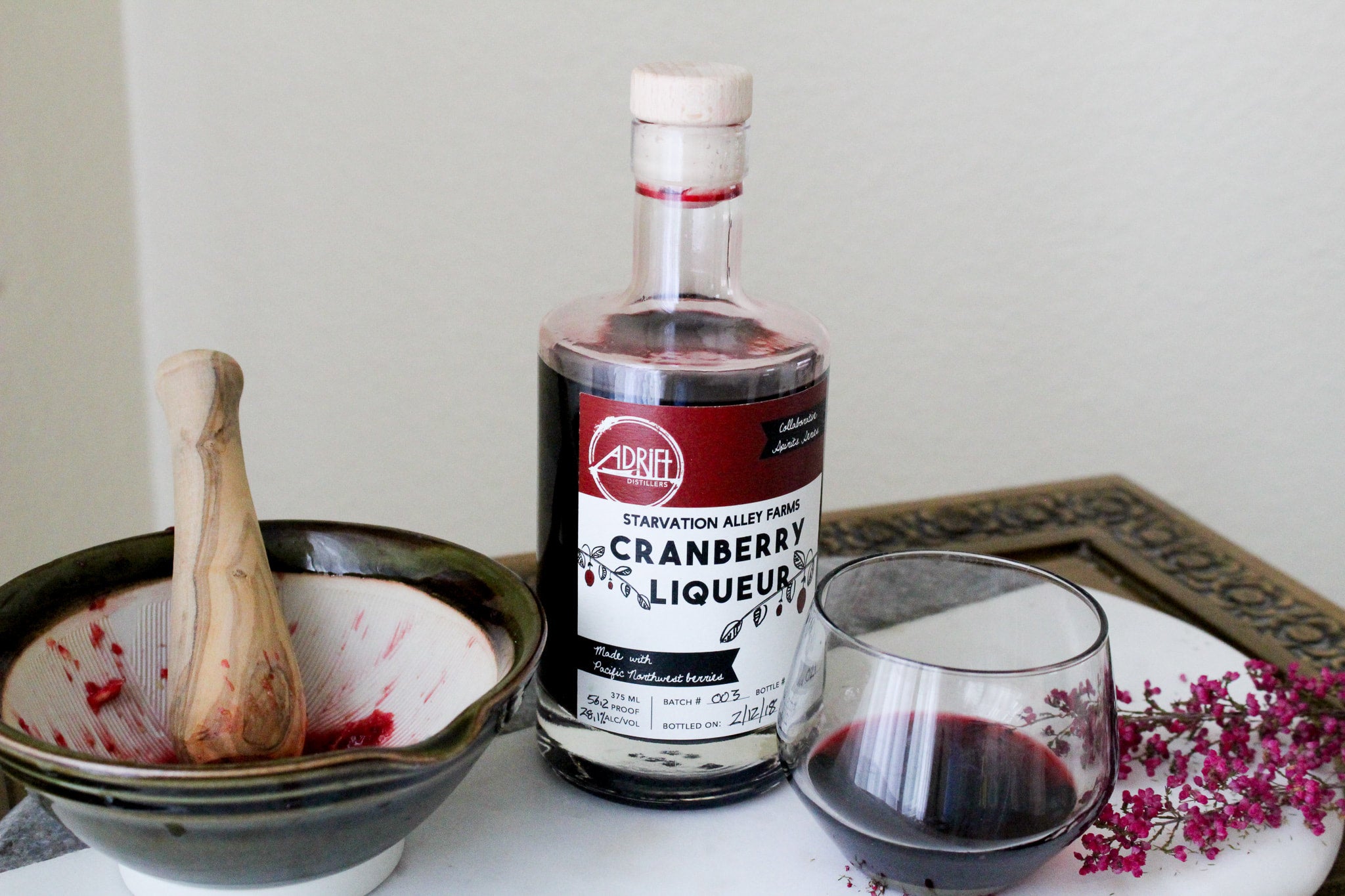 Cranberry Liqueur